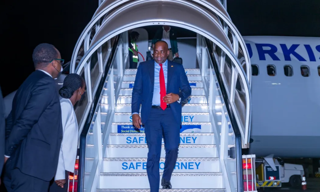 PM Roosevelt Skerrit of Dominica lands in Rwanda to participate in ...