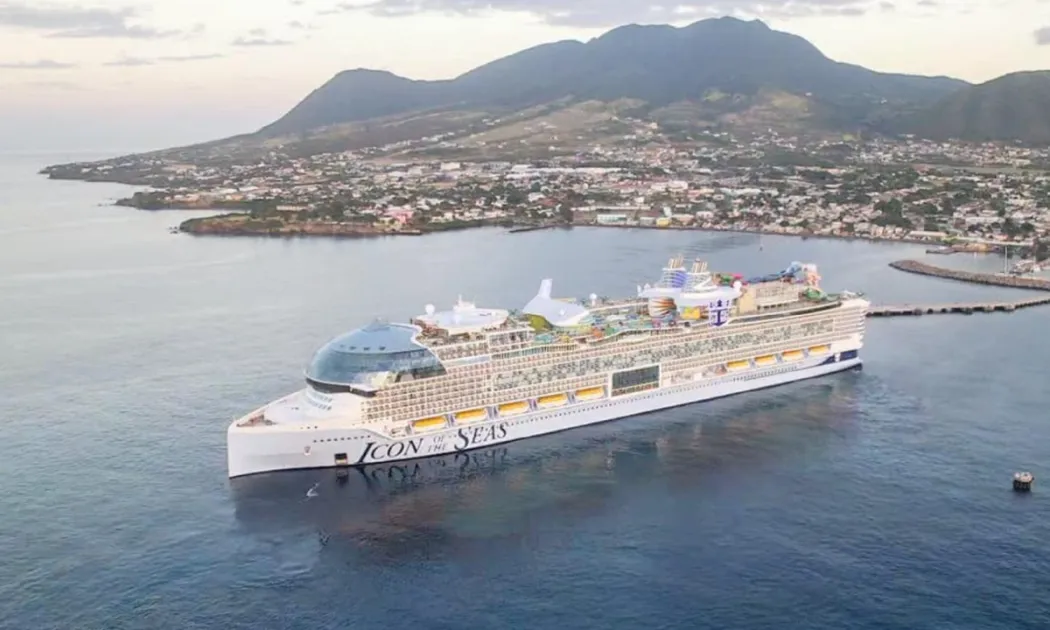 World's largest cruise ship docks in St Kitts, PM Drew shares images ...