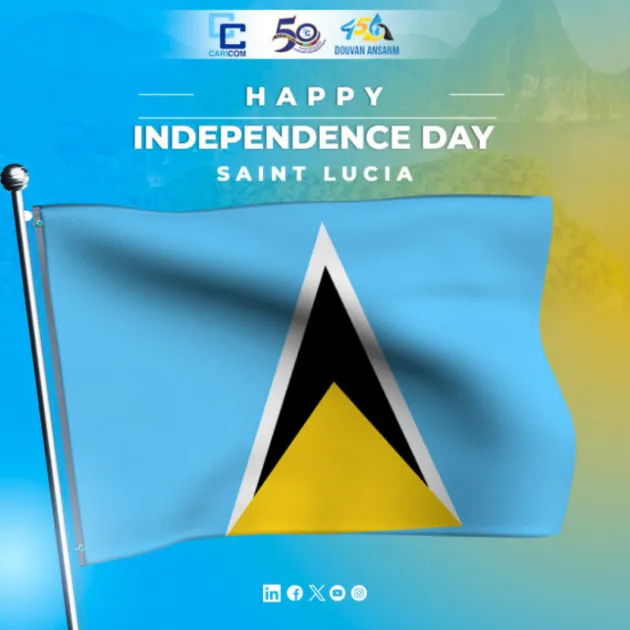 PM Terrance Drew stood in solidarity with Saint Lucia on 45th ...