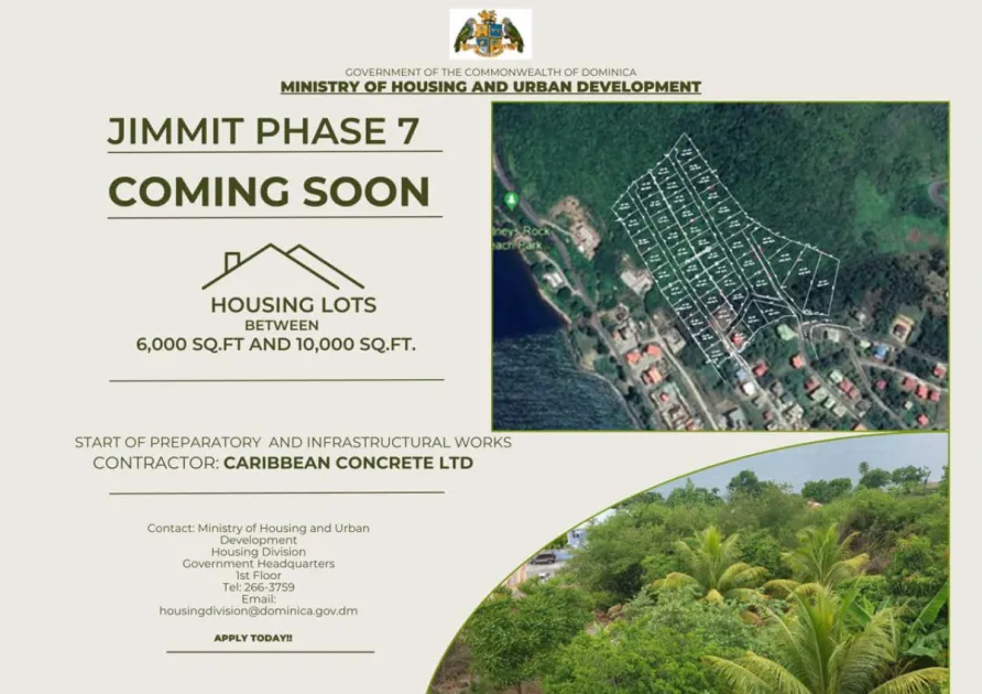 Dominica to begin new phase of housing in Jimmit: Melissa Skerrit - WIC ...