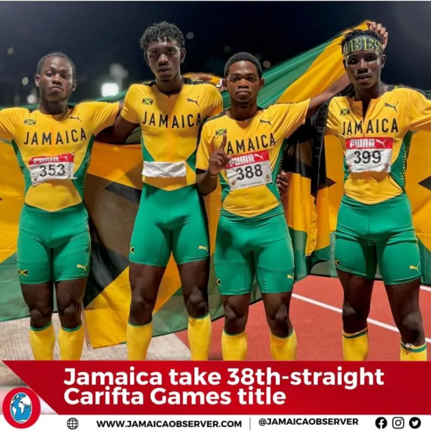 Jamaica wins 38th consecutive CARIFTA title with 84 medals - WIC News