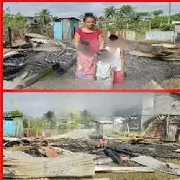 Guyana: Wooden house catches fire after stove exploded - WIC News