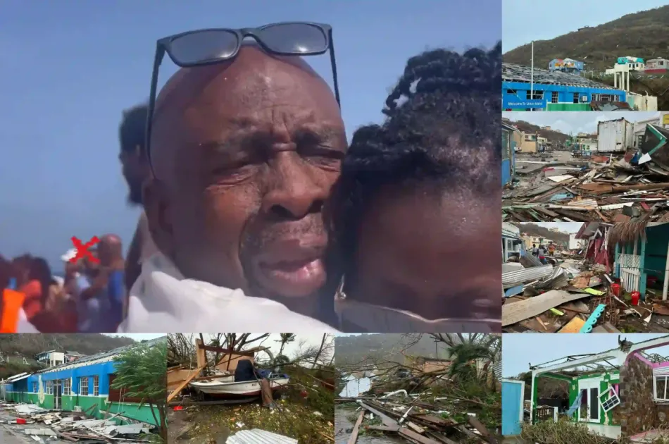 Govt officials break down in tears at Hurricane Beryl's destruction in ...