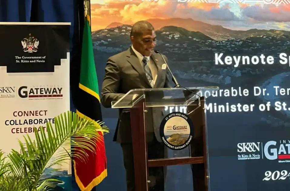 PM Drew unveils groundbreaking reforms to St Kitts and Nevis CBI during ...