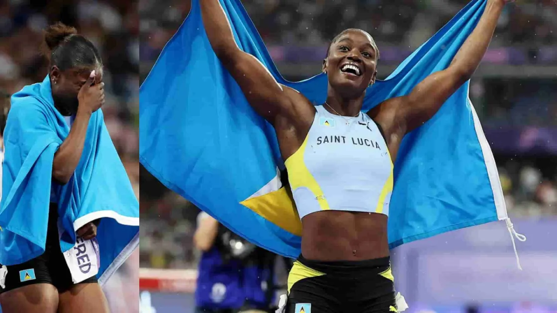 Julien Alfred makes history, wins Saint Lucia’s first ever gold in ...
