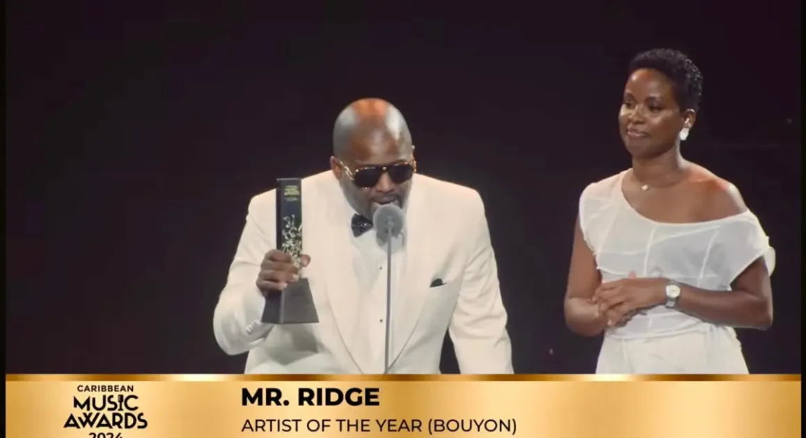 Mr. Ridge wins Dominica's 1st-ever ‘Bouyon Artist of the Year’ at ...