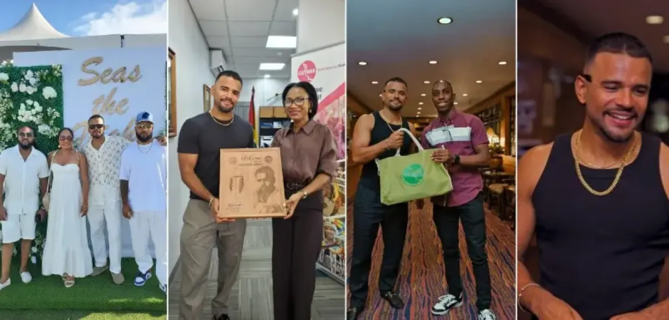 British actor Jacob Scipio visits Guyana, reconnects with roots - WIC News