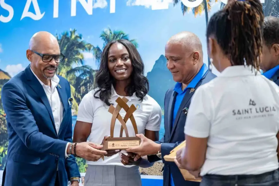 Saint Lucia officially appoints Olympic Champion Julien Alfred as ...