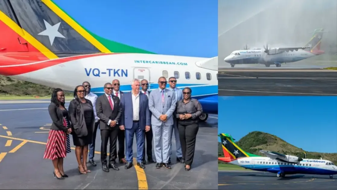 InterCaribbean unveils ‘Spirit of Saint Kitts and Nevis’ aircraft ...