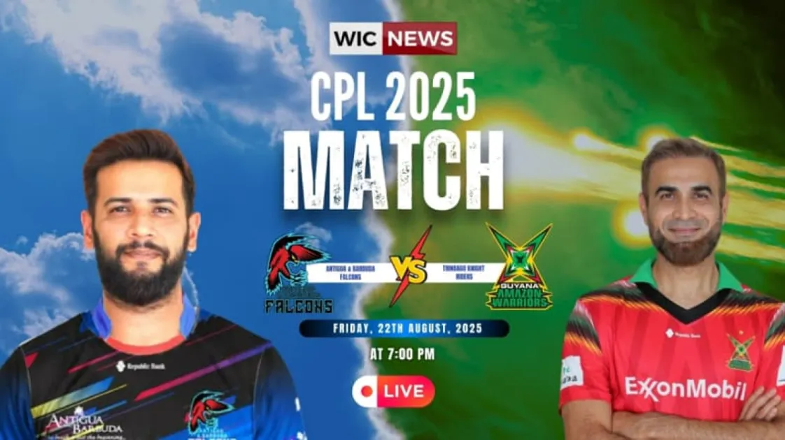 CPL 2025 Highlights: Guyana Amazon Warriors win by 83 runs - WIC News