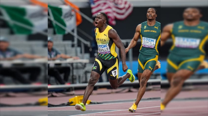 Jamaica’s Oblique Seville beats USA’s Noah Lyles to win 100m gold in ...