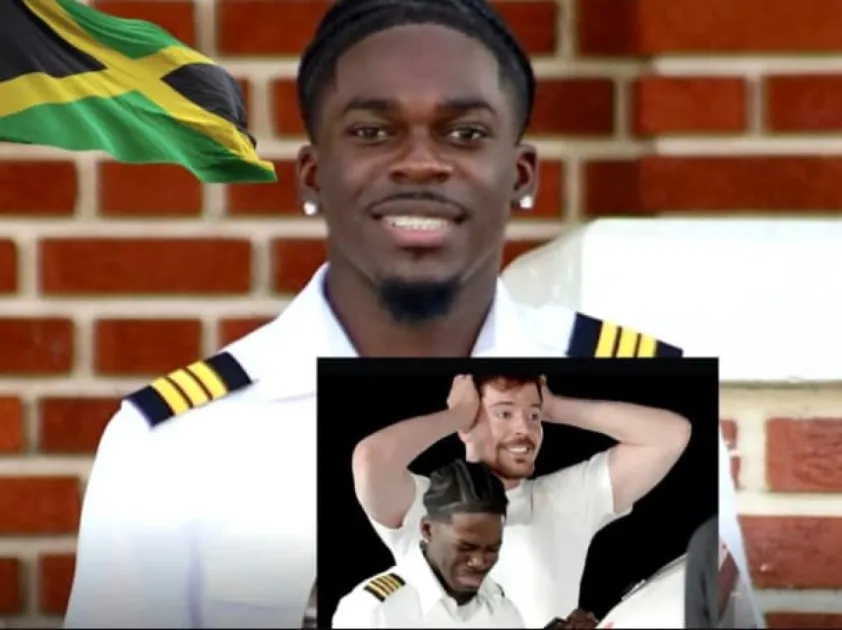 20-year-old Jamaican pilot Jabari “Treezy” Brown wins £2.4M jet on Mr Beast’s high-stakes ...
