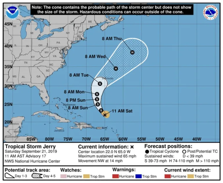 Inclement weather affects Dominica with showers and thunderstorms ...