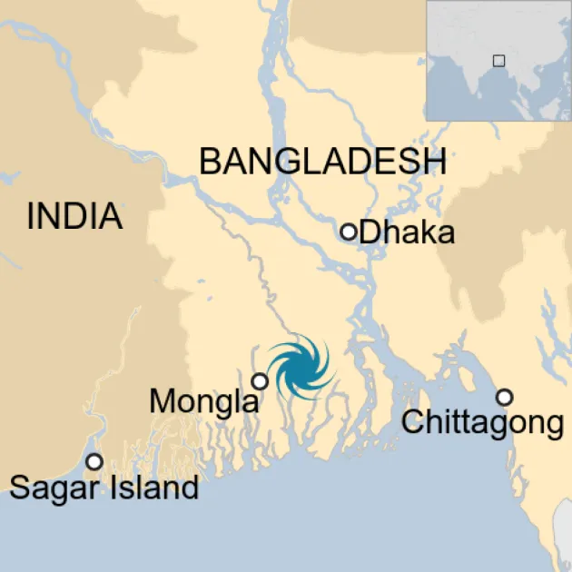 Violent wind Bulbul makes landfall in the midst of India and Bangladesh ...