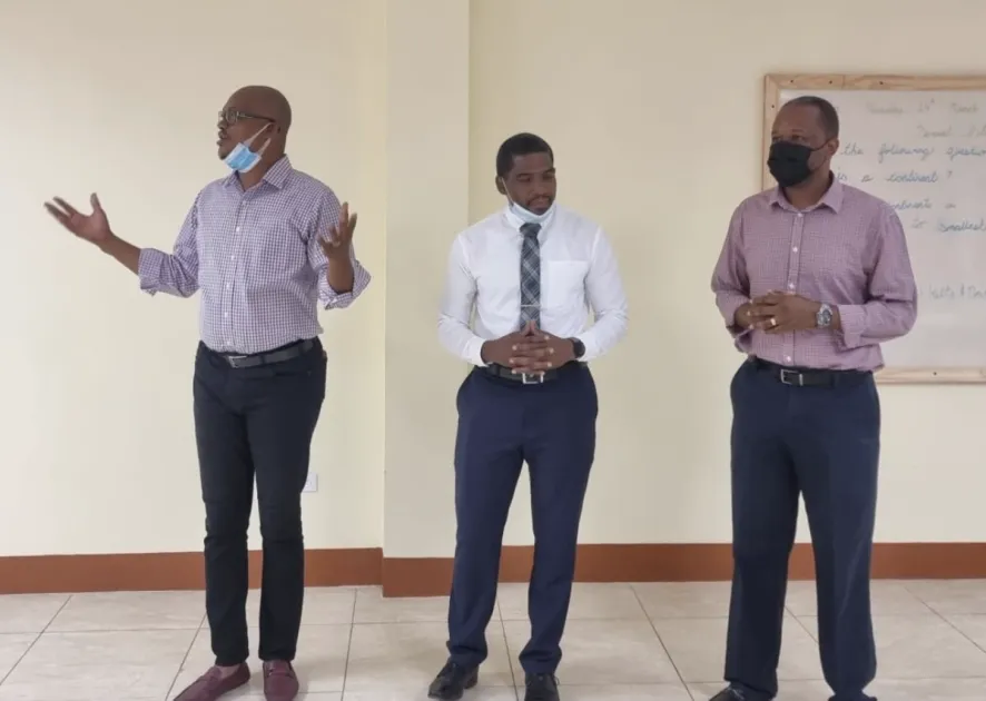 St Kitts and Nevis Labour Party team visits students of Joshua Obadiah ...